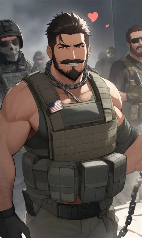 Ai Art Ghost And Soap A Bara Encounter In Call Of Duty Modern