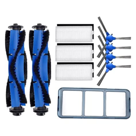 FILTRE BROSSE LAT RALE Rouleau De Nettoyage En Profondeur Pour Aspirateur Eufy EUR