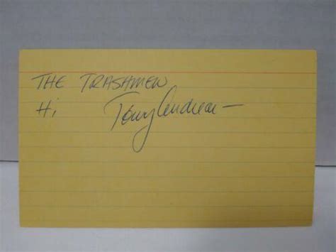 The Trashmen Steve Wahrer Dal Winslow Tony Andreason Signed Index Cards