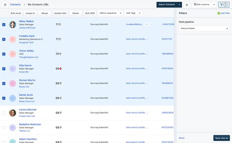 How To Bulk Assign Contacts Accounts And Deals Freshsales
