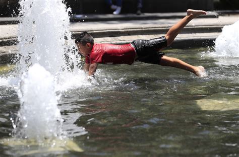 En Imágenes Ola De Calor Afecta A México