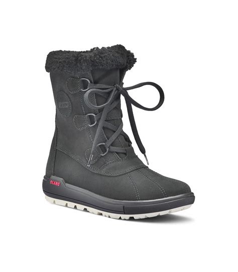Damen Winterstiefel Wolle Innen WasserfestesLeder Olang HUPA