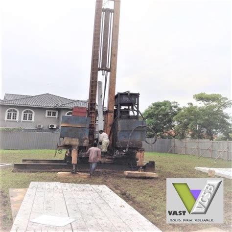 Injection Drive In Method Piling Work Vast Construction Sdn Bhd