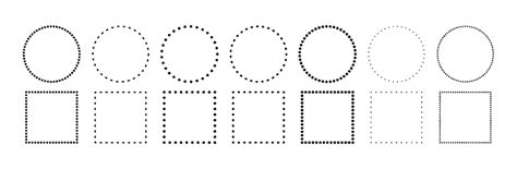 기하학적 윤곽선과 추상적인 방사형 패턴 디자인이 있는 점선 서클 컷아웃 흰색 배경에 고립 된 평면 벡터 그림입니다 0명에 대한 스톡 벡터 아트 및 기타 이미지 Istock