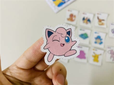 포켓몬 띠부씰 랜덤봉투 만들기 따니네만들기 무료도안 네이버 블로그