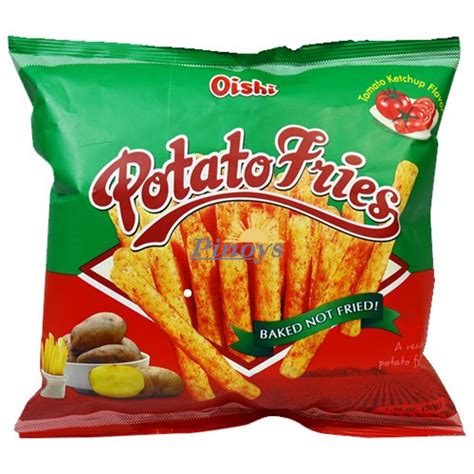 Potato Fries Ketchup Flavour 50 G Oishi Pinoys Eu