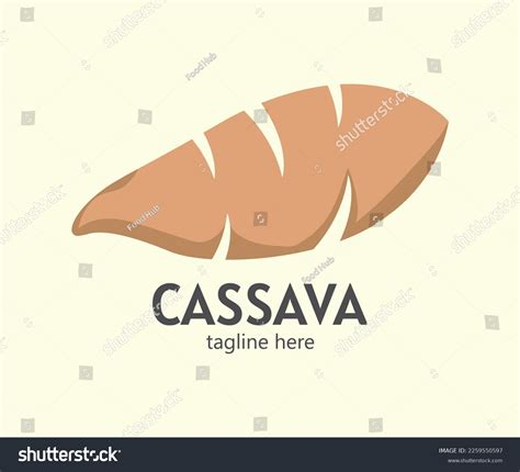 Cassava Logo Vector Cassava Logo Icon Stock Vector Royalty Free