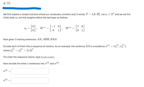 Solved Recurrent Neural Networks Rnn Can Be Used As Chegg