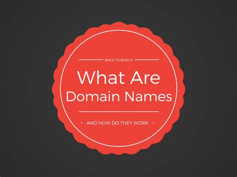 Pdf Back To Basics What Are Domain Names And How Do They Work