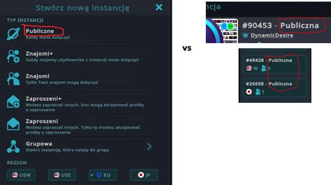 Create New Instance Modal Uses Wrong String For Public Instance Type