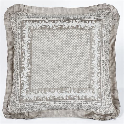 Bellamy Silver Gray European Sham