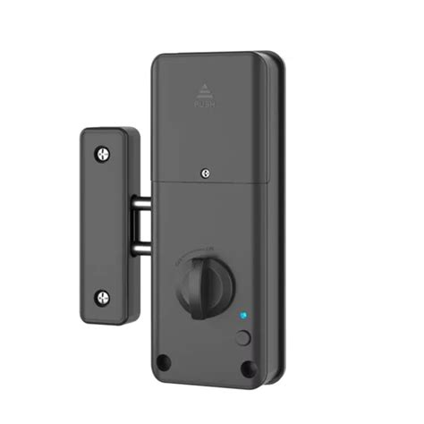 Serrure De Porte Invisible Contr L E Tuya App Pour Portes En Bois