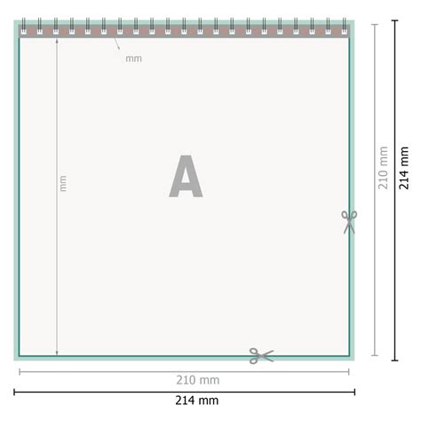 A4 Square Spiral Binding Notepads Printing Onlineprinters