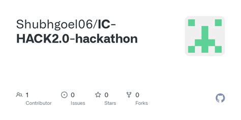 Github Shubhgoel Ic Hack Hackathon
