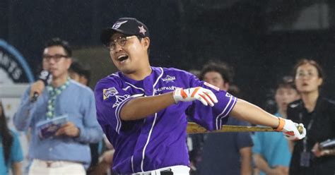 채은성 올스타전 홈런레이스 첫 우승 한화 선수로는 3번째