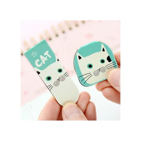 Marque pages aimantés chats kawaii