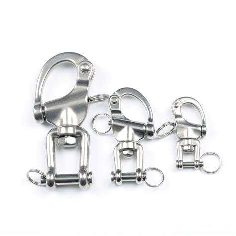 Swivel Jaw Shackle 304 Stainless Steel Quick Relea Grandado