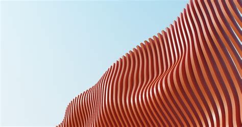 premium photo 3d render of abstract parametric architecture of the