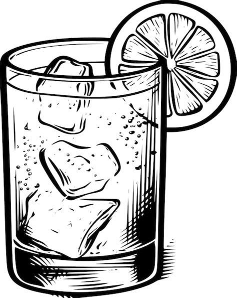 Drink Glass Vector Premium Ai Generated Vector