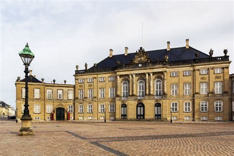 Palais D Amalienborg Copenhague Danemark Image stock éditorial Image