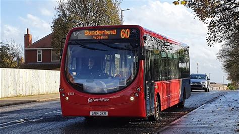 NEW EXTENSION Route 9 SN14DXR 5533 Go North East Wright