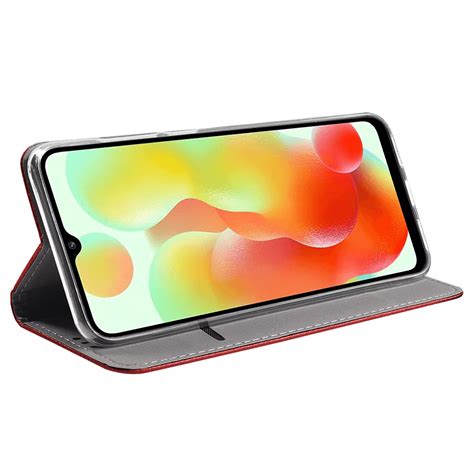 Etui Zamykane Do Xiaomi Redmi C Czerwone Szk O
