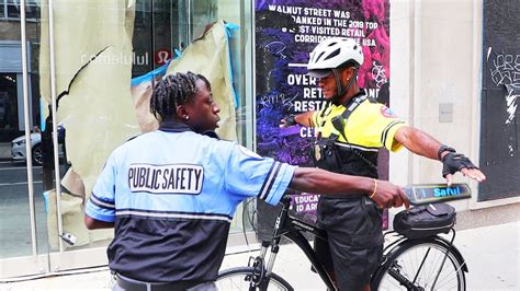 Fake Public Safety Officer Prank In Philadelphia Youtube
