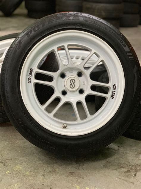 Enkei Rpf Thailand Inch Sports Rim Suzuki Swift Tyre Auto