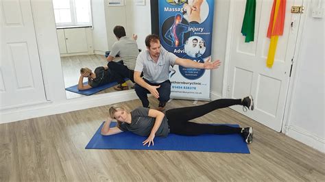Side Lying Hip Abduction The Thornbury Clinic