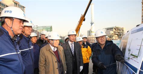 서울화력발전소 건설현장 안전점검