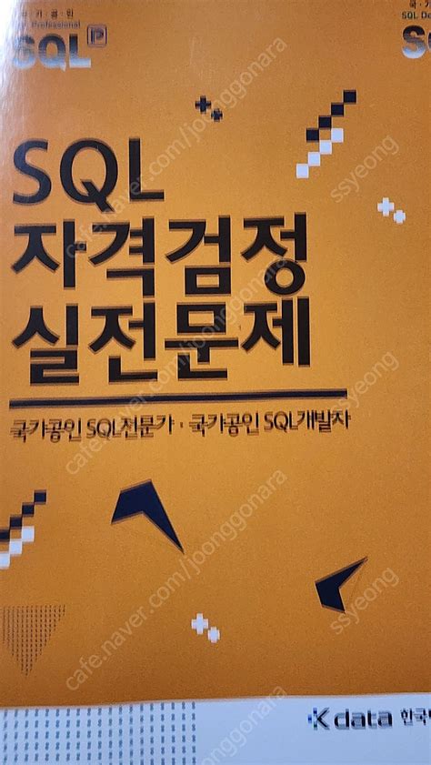Sqld 노랭이 팔아요 학습교육 중고나라