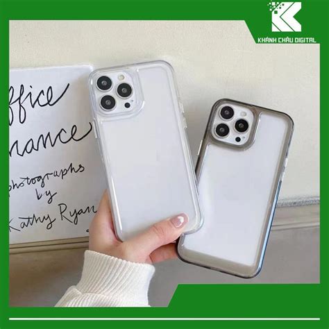 Ốp Lưng Iphone Silicon Trong Dẻo Chống Sốc Chống Bụi Bẩn