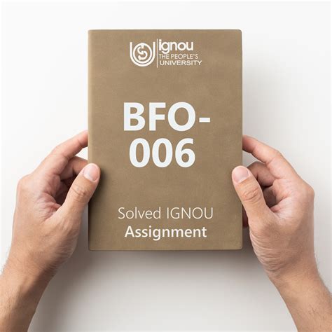BFO 006 IGNOU Solved Assignment Solution Free Download 2024