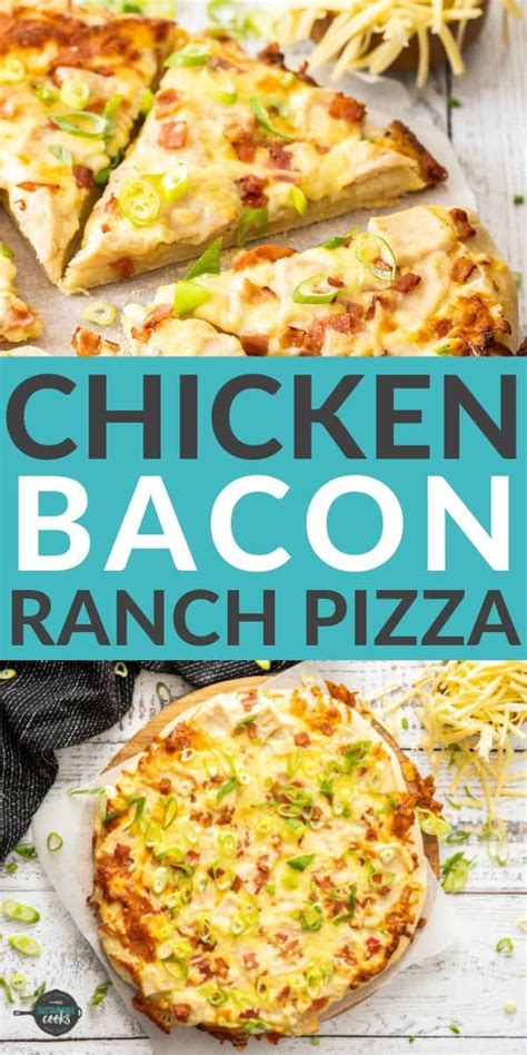 Chicken Bacon Ranch Pizza Sustainable Cooks