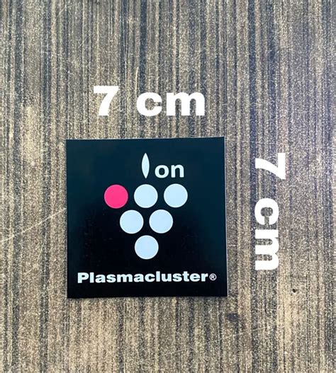 Sticker ION PLASMA CLUSTER SHARP Lazada Indonesia
