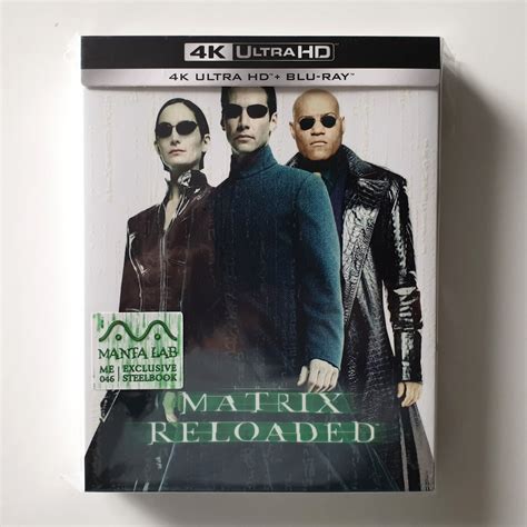 ของใหมมอ 1 The Matrix Reloaded Manta Lab Exclusive SteelBook ME
