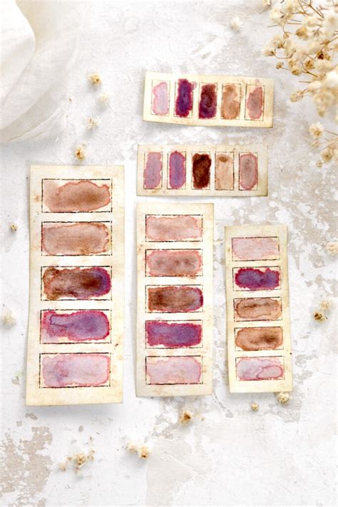 DIY Junk Journal Watercolor Swatches The Graphics Fairy