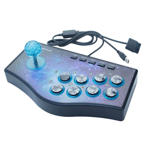 Phom Usb Arcade Fight Stick Street Fighting Joystick Gamepad Controller For Ps2 Pc Android Pc