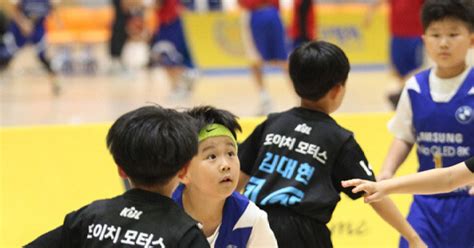 서울삼성리틀썬더스 농구대회 2학년 결승 분당 Vs 아산 경기모습