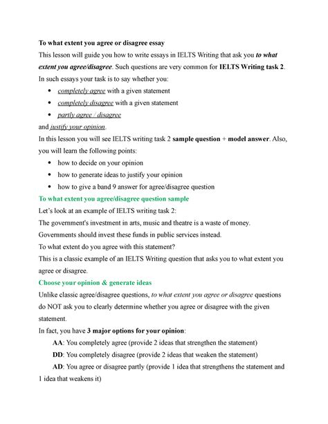 To What Extent You Agree Or Disagree Essay Such Questions Are Very