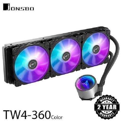 Jual Jonsbo Shadow Color Tw4 360 Argb Aio Cpu Liquid Water Cooler Intel