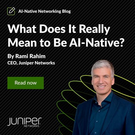 juniper networks on linkedin ainative