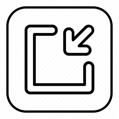 Arrow Arrows Minimize Shrink Expand Icon Download On Iconfinder