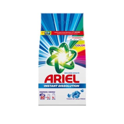 Ariel Touch Of Lenor Color 6kg Aquacare