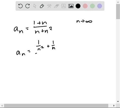 SOLVED Limits Of Sequences If The Sequence With The Given Nth Term Is