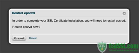 Hướng Dẫn Cài đặt Ssl Hostname Whm Cpanel