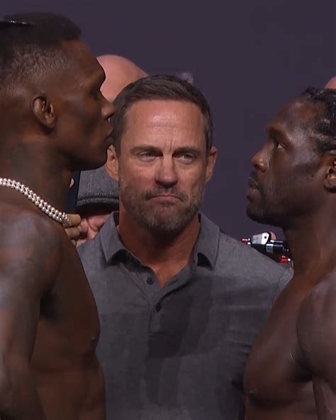 Encaradas Da Pesagem Ufc 276 Adesanya X Cannonier Confira Todas As