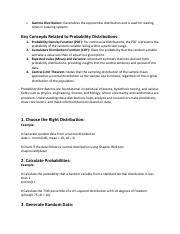 Understanding Probability Distributions Key Concepts Course Hero
