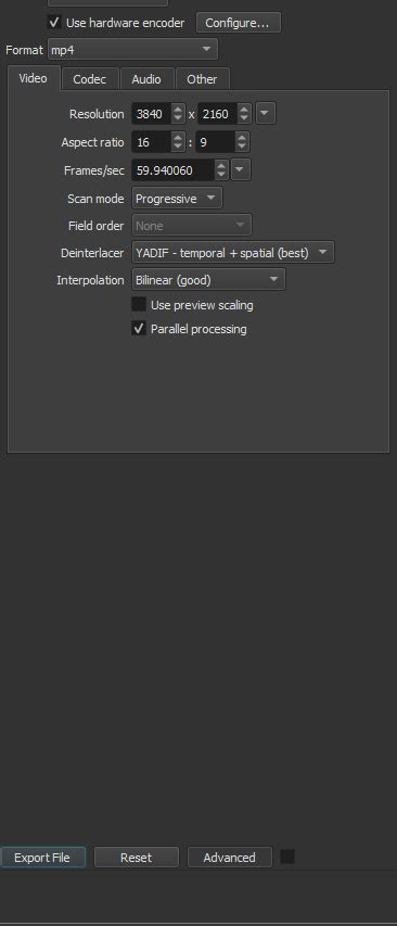Understanding Hardware Encoder And Parallel Processing Help How To Shotcut Forum