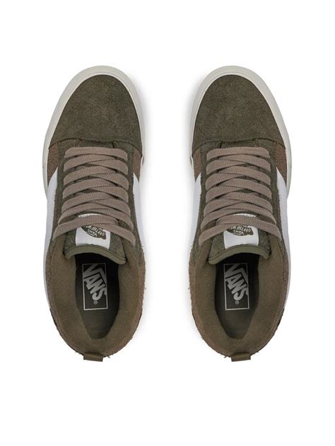 Vans Tenisówki Knu Skool Vn0009qcivg1 Zielony Modivopl